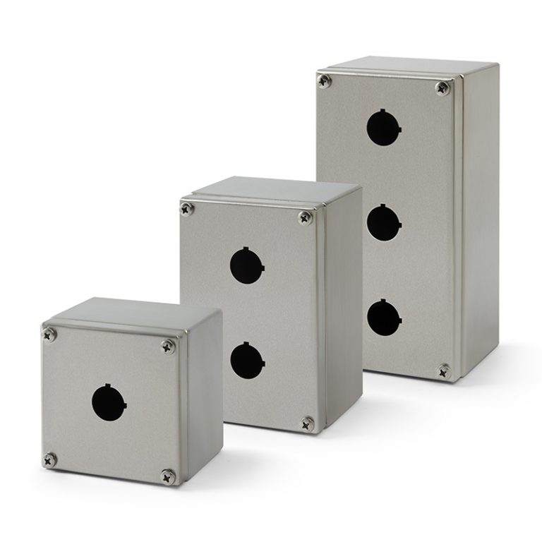 Stainless steel junction boxes and push button panels for electrical ...